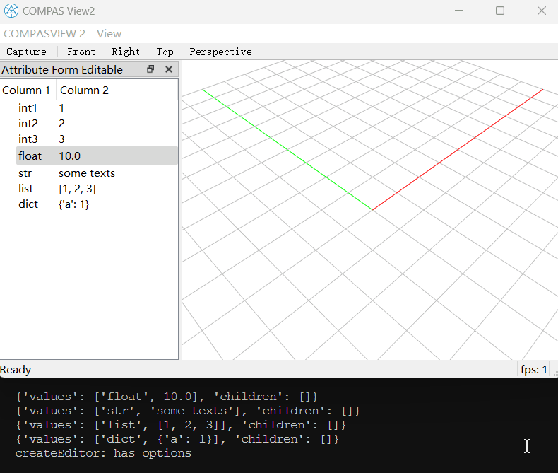 Tree Editable — COMPAS View2